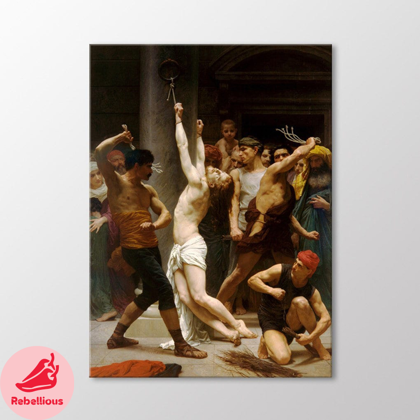 The Flagellation of Christ by William-Adolphe Bouguereau Can | Inspire ...