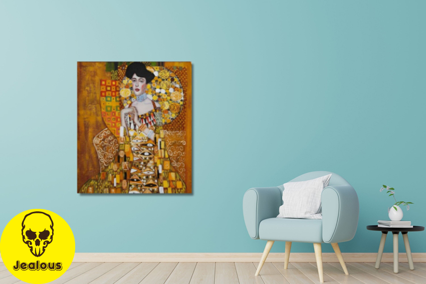 Gustav Klimt Gustav Klimt Print, Adele Bloch Bauer,Klimt P | Inspire Uplift