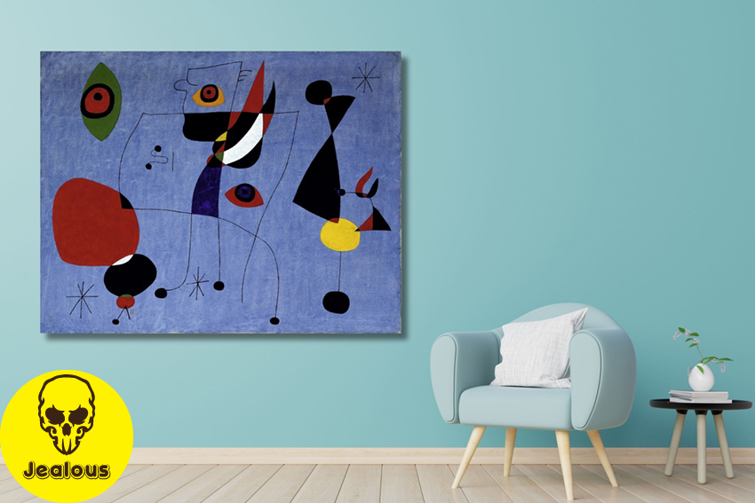 Joan Miro ,Joan Mir Abstract Surrealism Art,Joan Miro Canva - Inspire ...