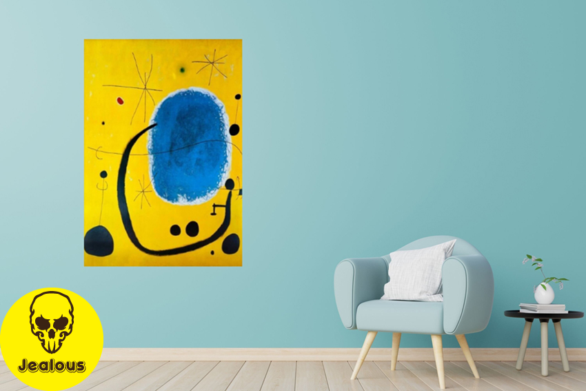Joan Miro ,The gold of the azure by Joan Miro Exhibition | Inspire Uplift