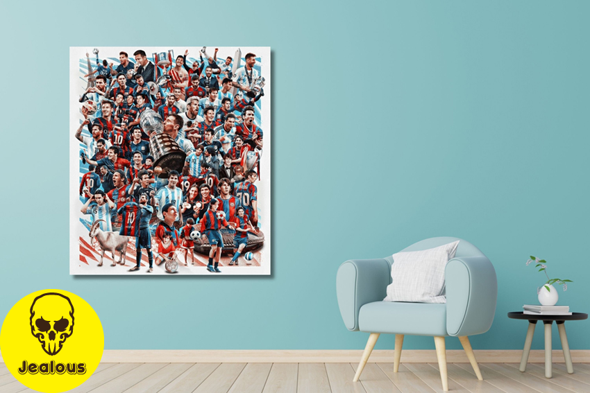 Messi Picture Collage of His Football Career Lionel Messi So | Inspire ...