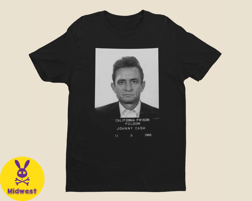 Johnny Cash Shirt 7 Colors Available Unisex Mens Womens Co | Inspire Uplift