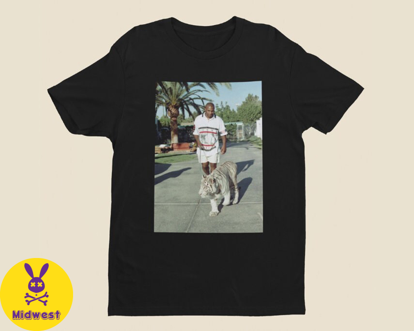 Mike Tyson Shirt 7 Colors Available Unisex Mens Womens Cot - Inspire Uplift