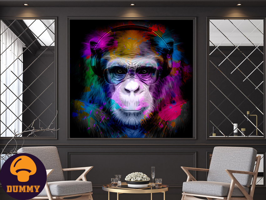 Quirky Monkey Glass Art,quirky monkey, glass art, playful ar - Inspire ...