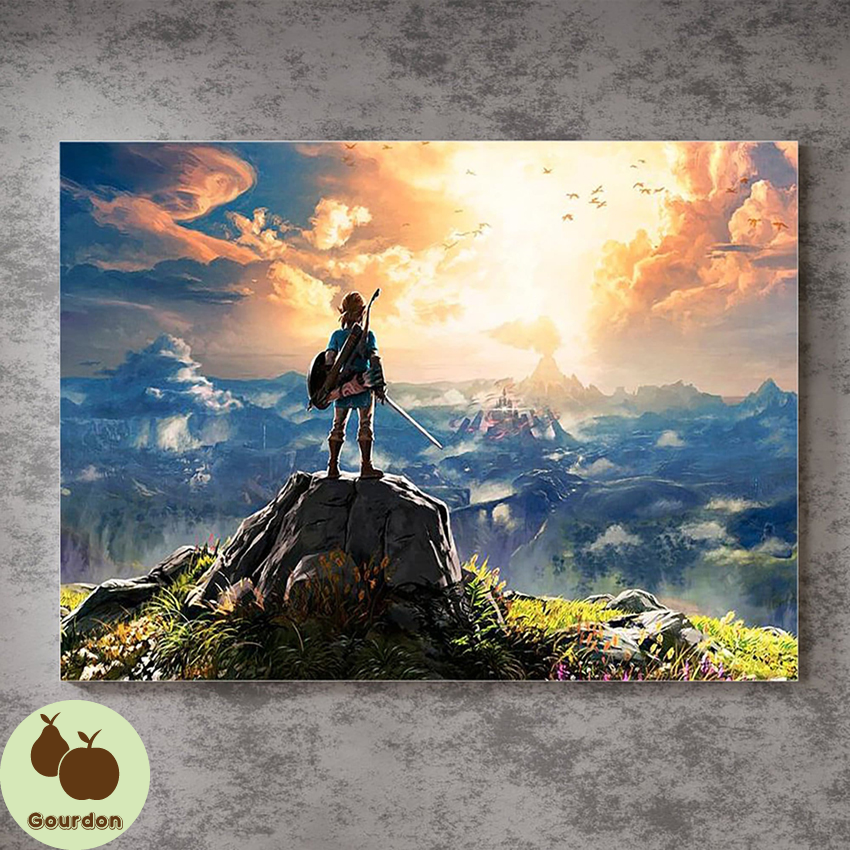 The Legend of Zelda Wall Art,Zelda Decor,Gaming Poster,Ninte | Inspire ...