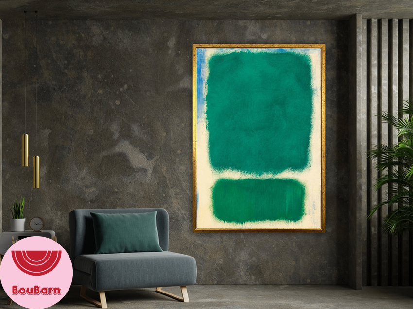mark rothko green and beige canvasposter art reproduction,ro | Inspire ...