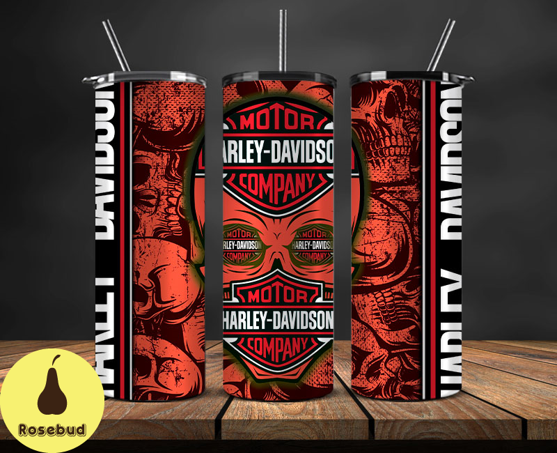 Harley 20 oz Tumbler, Motor Harley Tumbler, Harley Davidson | Inspire ...