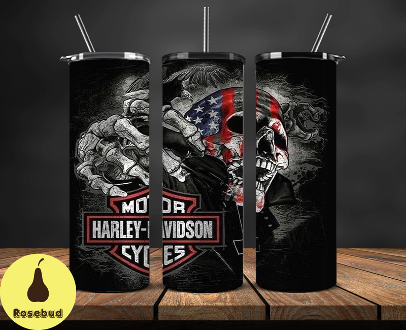 Harley 20 oz Tumbler, Motor Harley Tumbler, Harley Davidson | Inspire ...