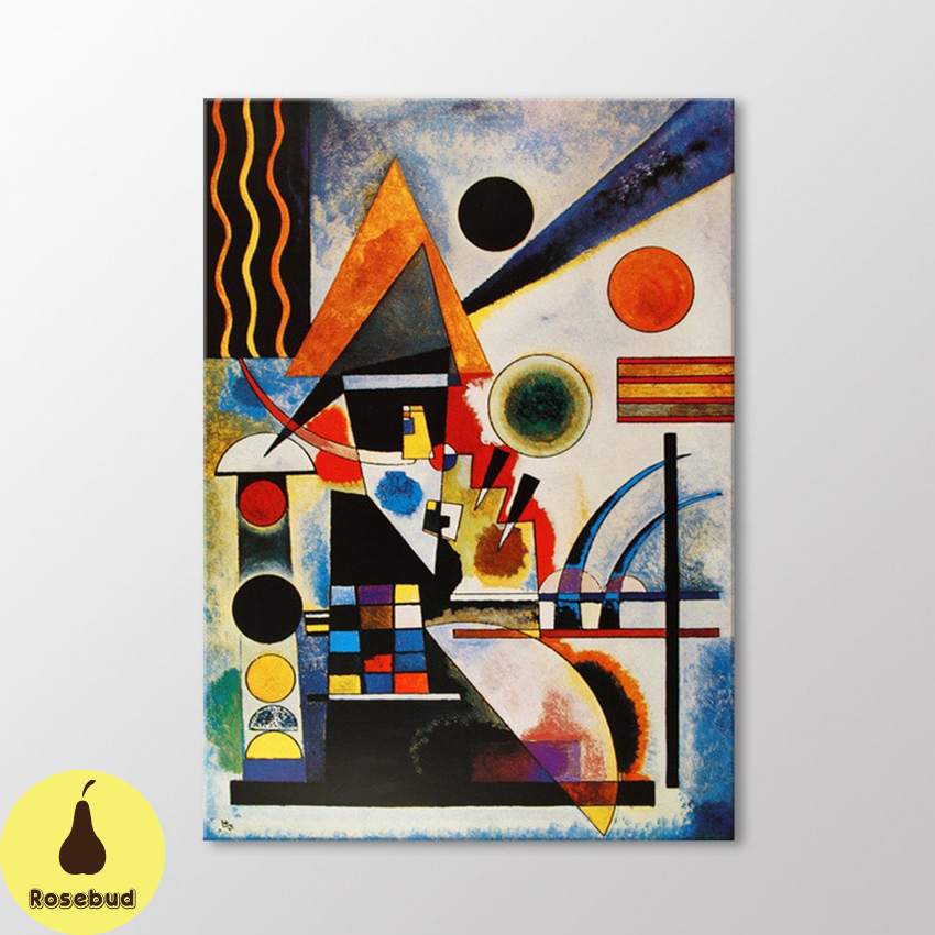 Balancement by Wassily Kandinsky Canvas Wall Art | Inspire Uplift