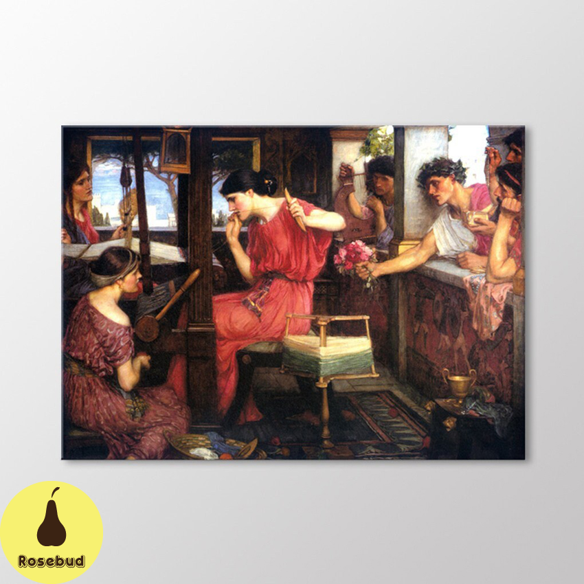 Penelope and the Tailors 1912 by John William Waterhouse Can | Inspire ...