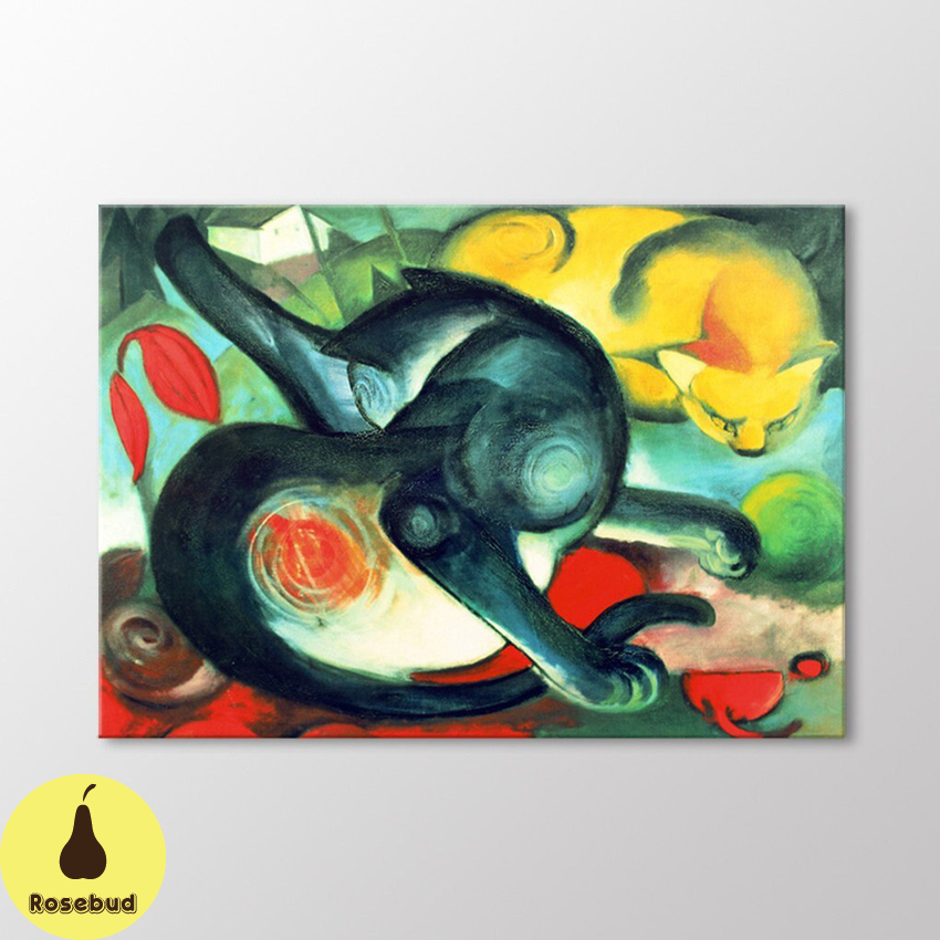 The Bridgeman Art Library by Franz Marc Canvas Wall Art | Inspire Uplift