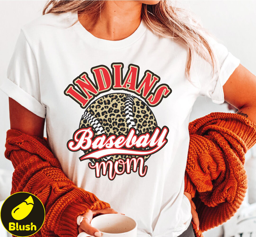 Baseball Shirt, Indians Baseball Mom Shirt, Gift For Indians | Inspire ...