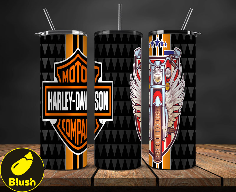 Harley 20 oz Tumbler, Motor Harley Tumbler, Harley Davidson | Inspire ...