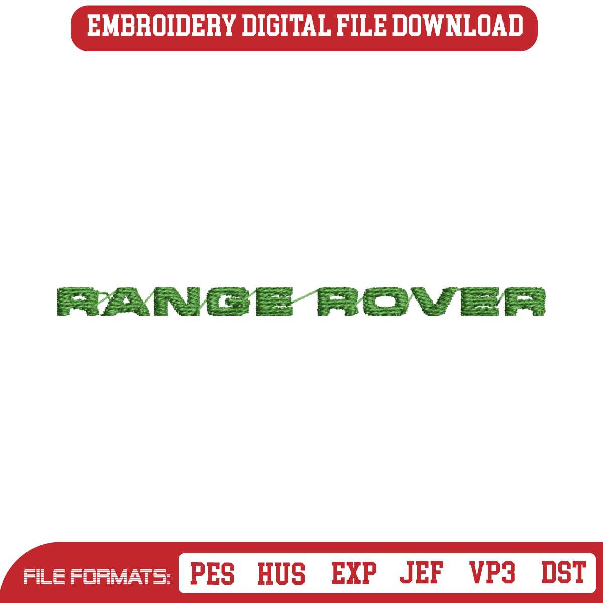 Range Rover Logo Embroidery Download File Logo Car Embroider - Inspire ...