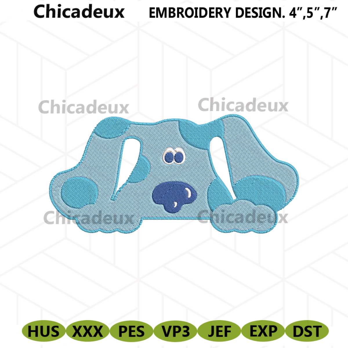 Hiding Blues Clues Embroidery Download Instant, Blues Clues | Inspire ...