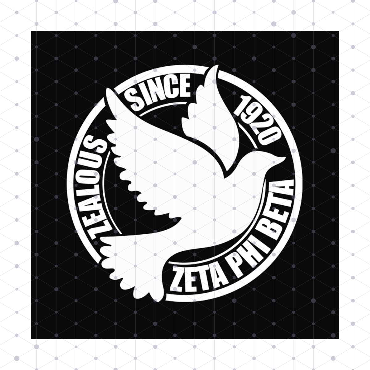 Zeta phi beta since 1920 zealous svg, zeta svg, 1920 zeta ph - Inspire ...