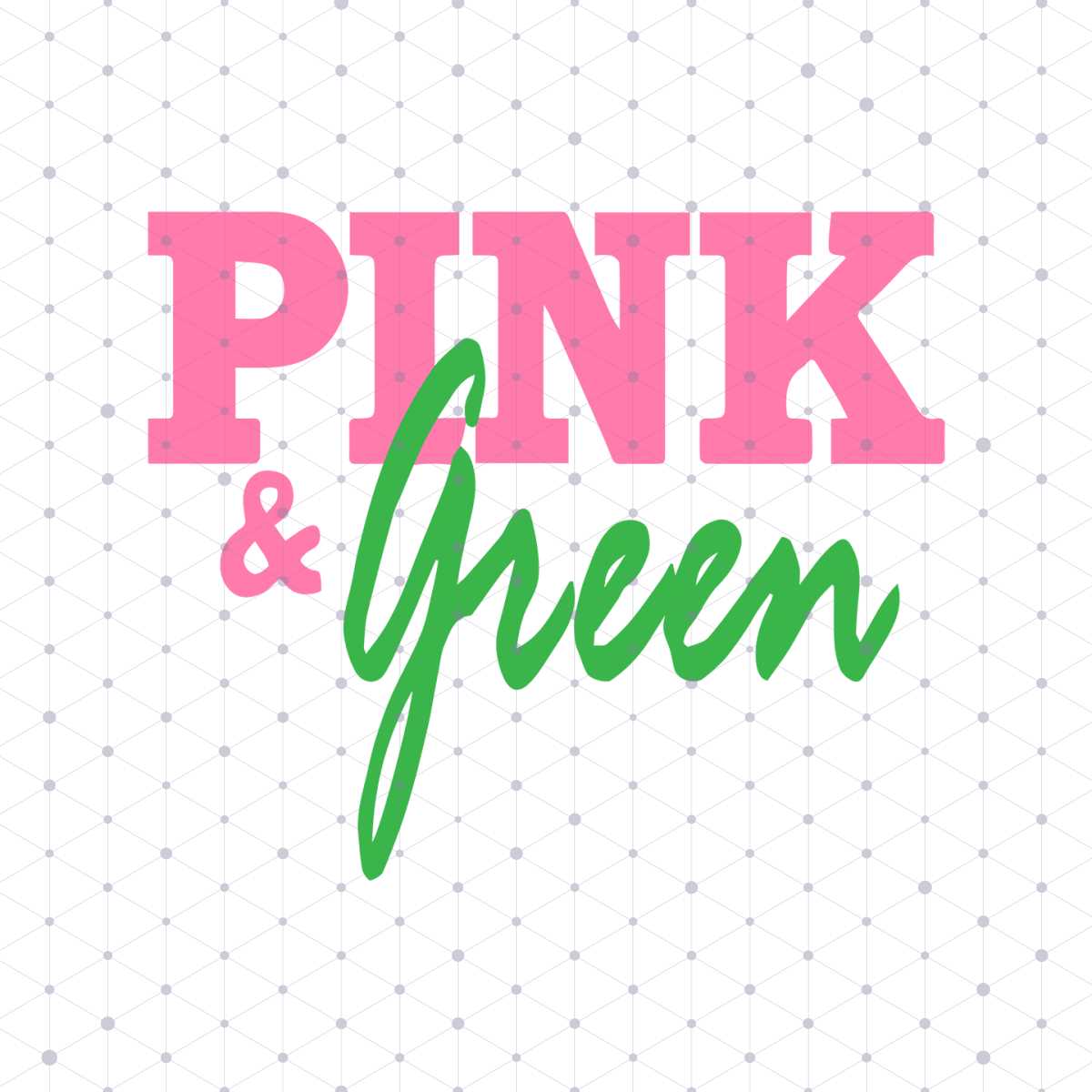 Pink And Green AKA, Sorority Svg, Alpha Kappa Alpha Svg, Aka - Inspire ...