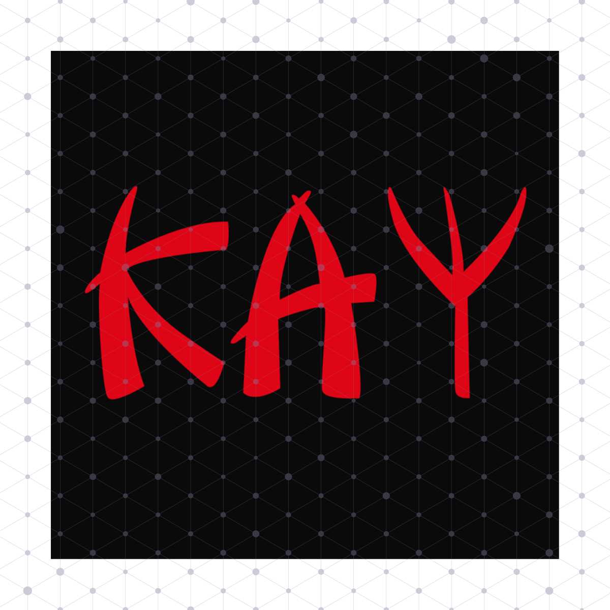 KAY SVG,Sorority Svg, Sorority Monogram Svg - Inspire Uplift