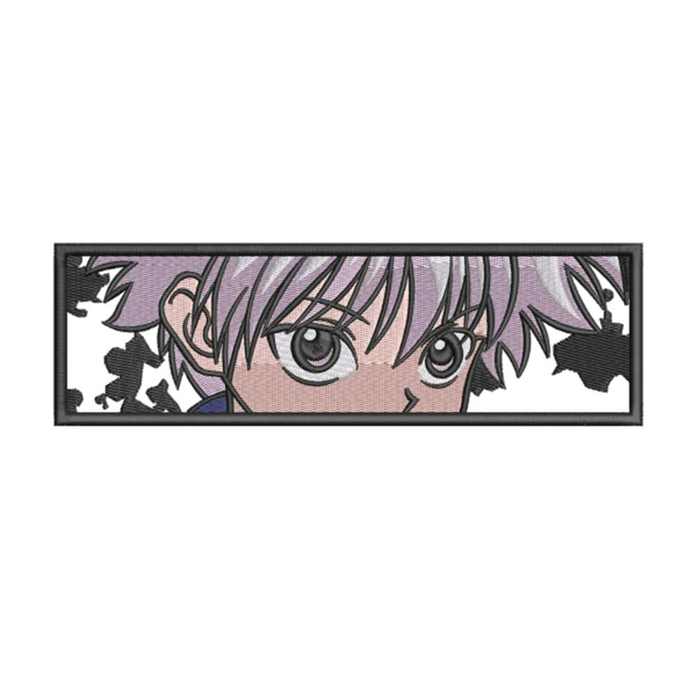 Killua Rectangular Embroidery Design Hunter X Hunter Instant | Inspire ...