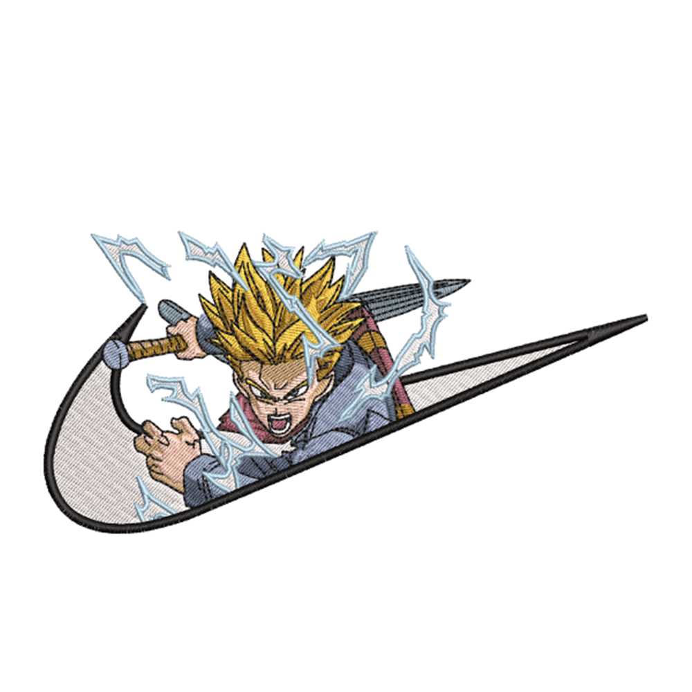 Nike x Trunks Logo Embroidery Design Instant Download | Inspire Uplift