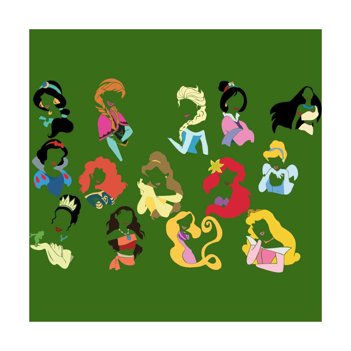 Disney Princess Svg Bundle, Trending Svg, Disney Princess Sv | Inspire ...