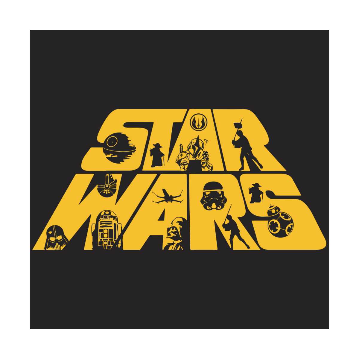 Star Wars Logo Svg, Trending Svg, Star Wars Svg, Star Wars L | Inspire ...