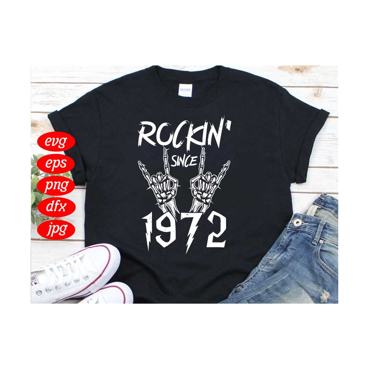 Rockin Since 1972 Svg, Trending Svg, Rockin Svg, 1972 Svg, C | Inspire ...