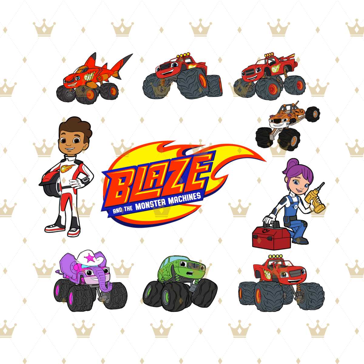 Blaze and monster machines svg,svg,monster machines svg,blaz - Inspire ...
