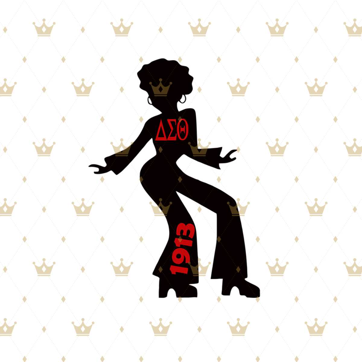 Devastating diva 1913 svg, Delta sigma theta sorority SVG, s - Inspire ...
