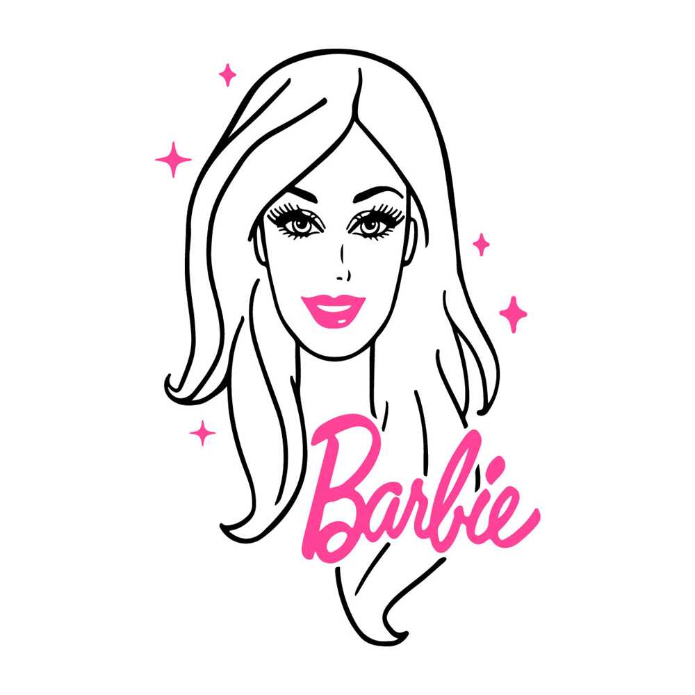 Barbie Girl Doll Svg Barbie Svg Vector Clipart File | Inspire Uplift