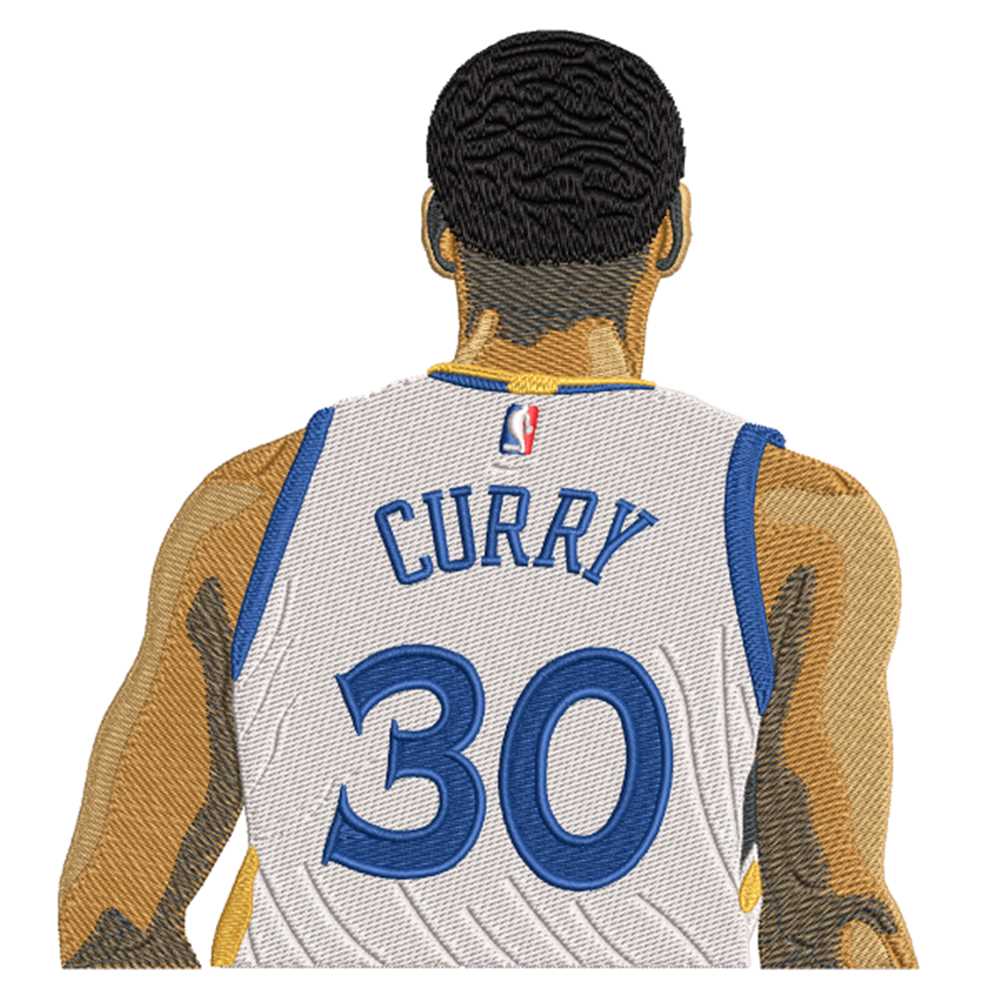 Curry NBA Embroidery Design Basketball Design Download - Inspire Uplift