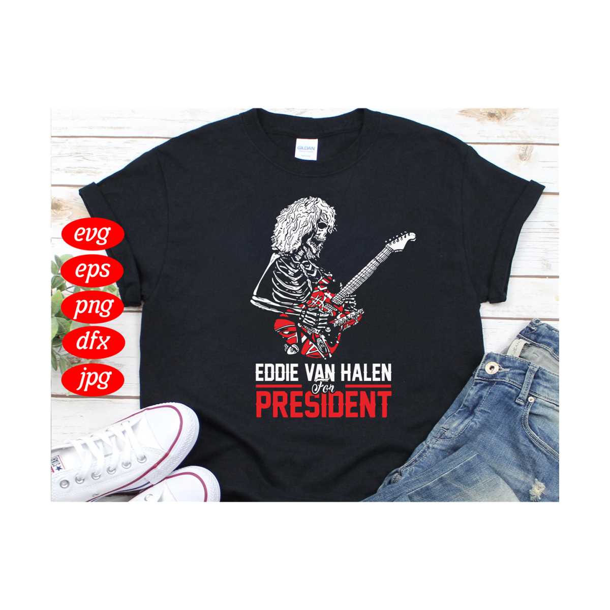 eddie van halen svg - Inspire Uplift