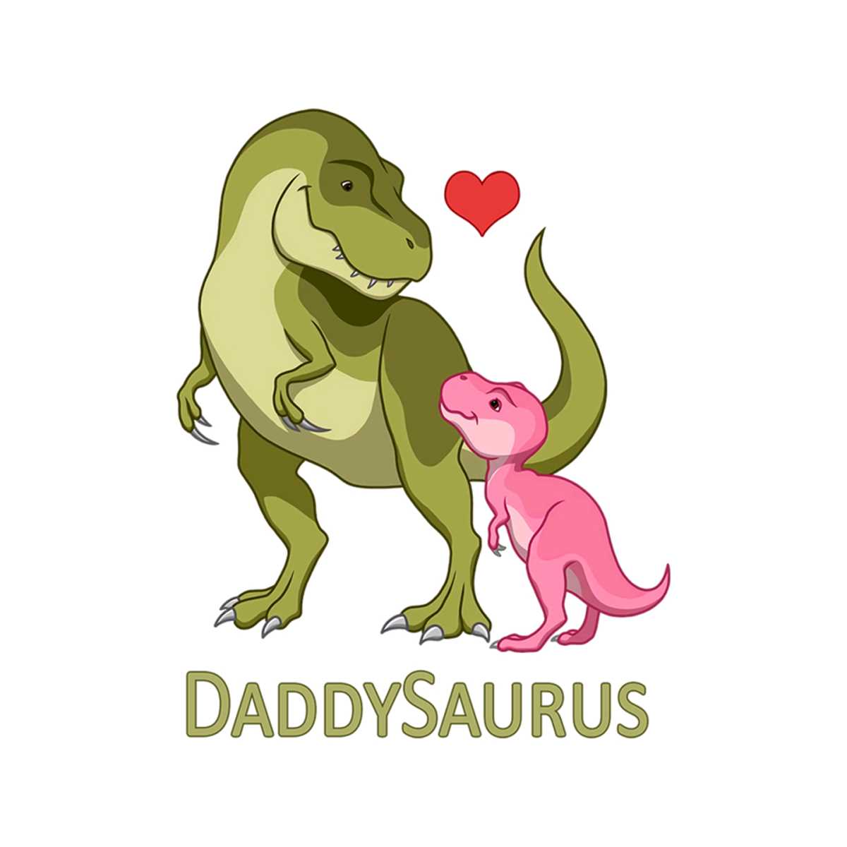 DaddySaurus T Rex Father & Baby Girl Dinosaurs svg, Family S | Inspire ...