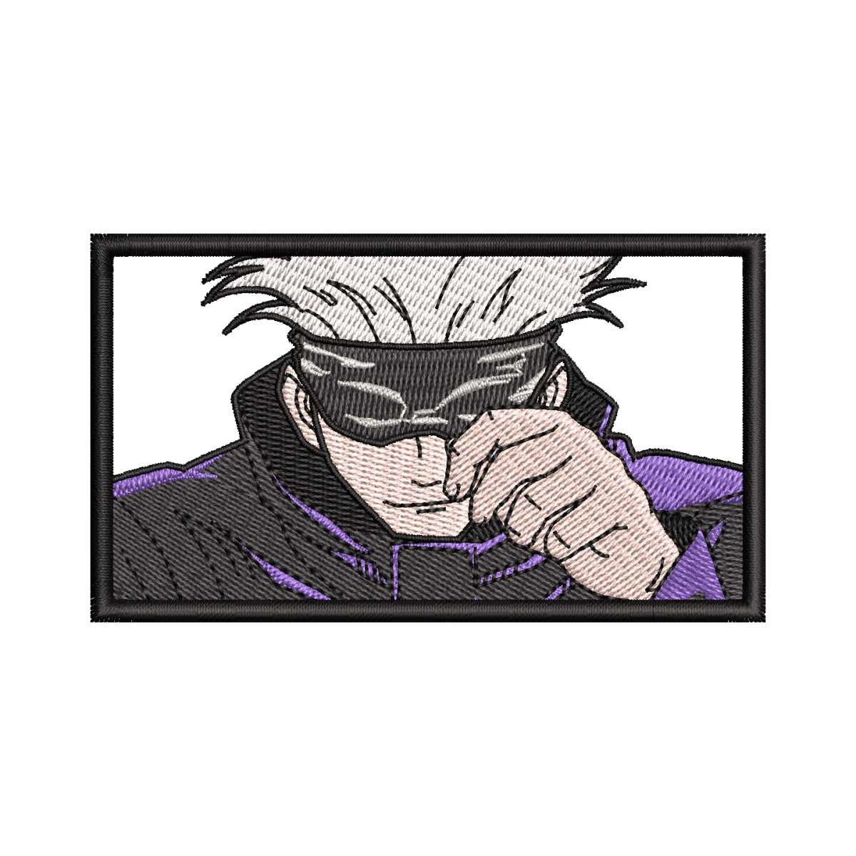 Gojo Satoru Master Embroidery Design Jujutsu Kaisen Anime | Inspire Uplift