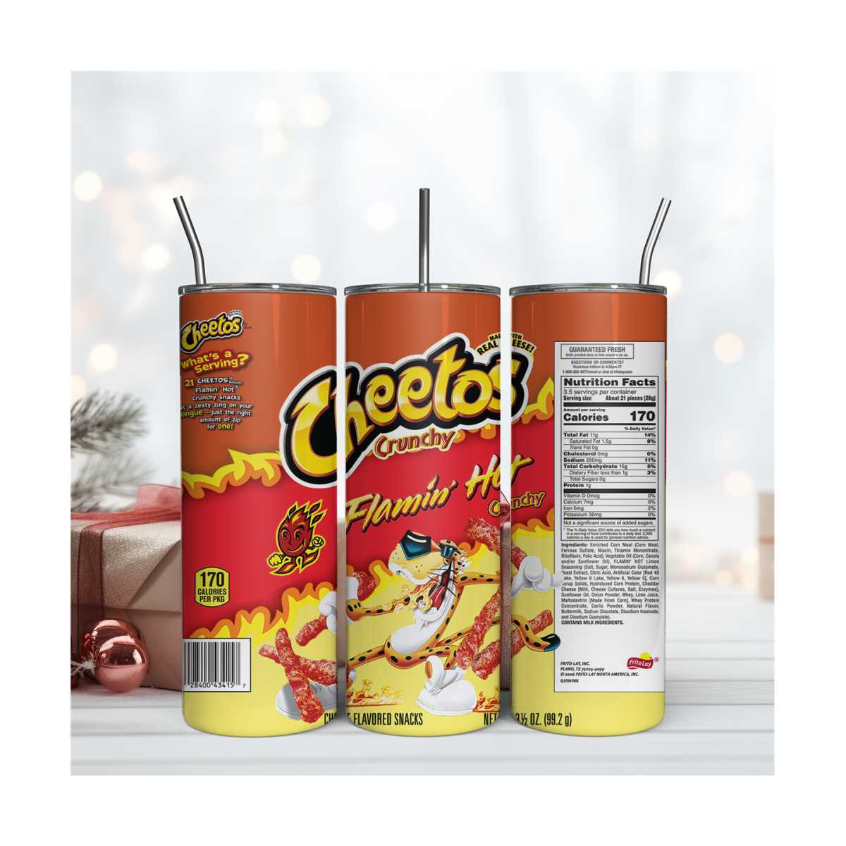 Cheetos Flamin Hot 20Oz Tumbler Wrap Sublimation Design, Bra | Inspire ...