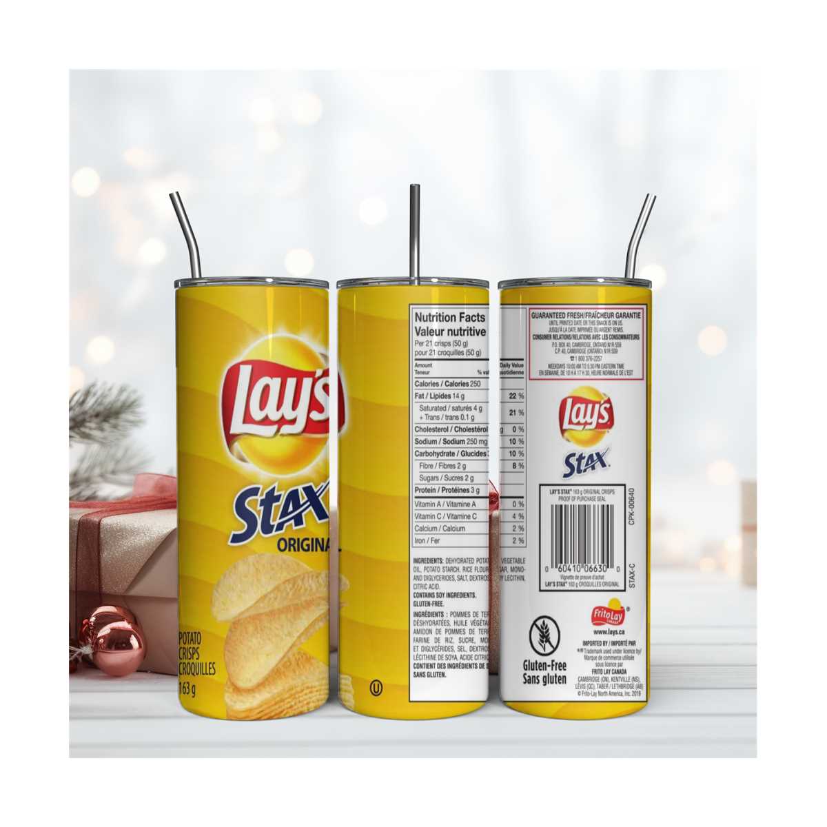 Lays Original 20Oz Tumbler Wrap Sublimation Design, Brand Tu | Inspire ...