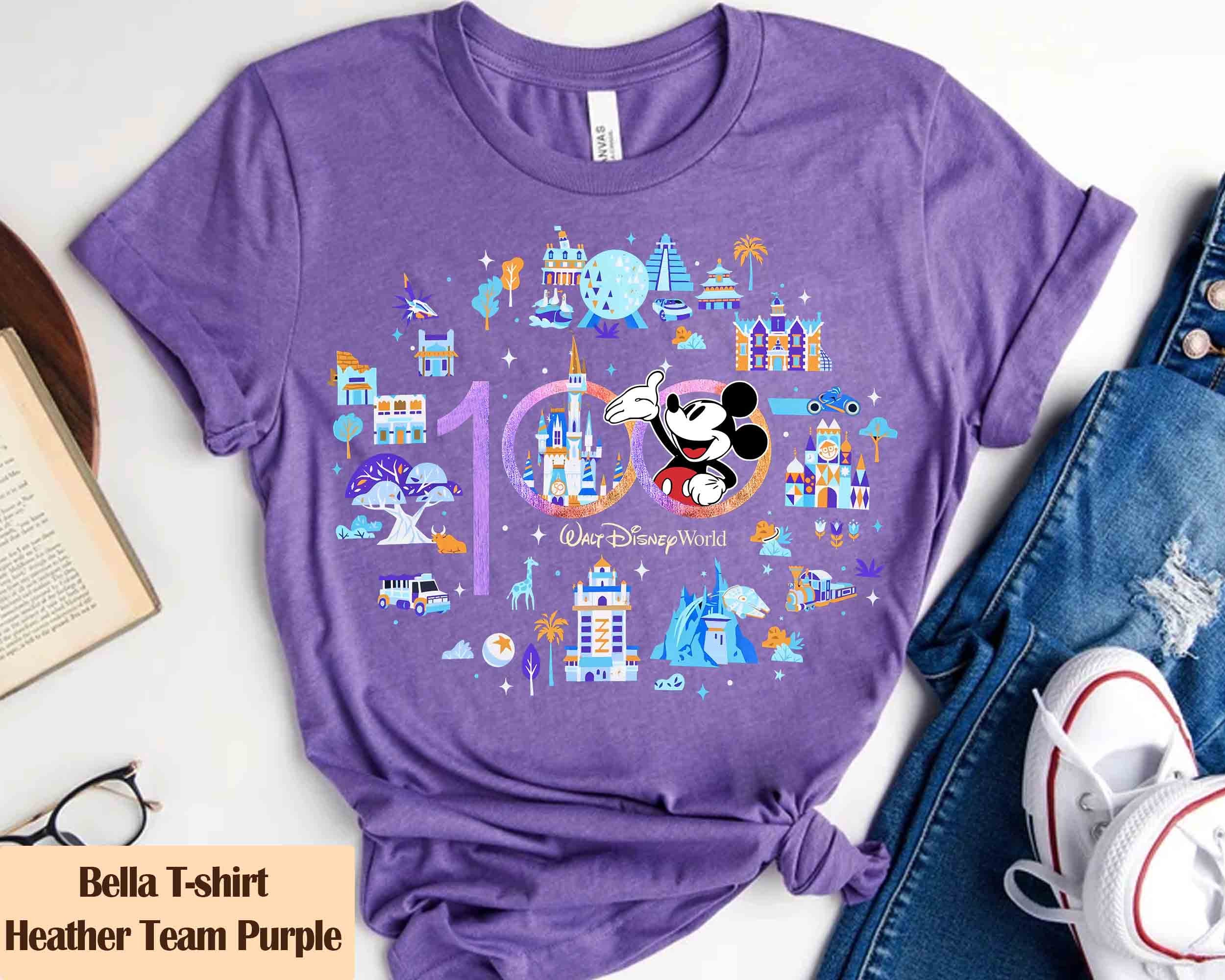 Disney 100 Years Of Wonder Mickey Mouse Shirt, Disney Platin | Inspire ...