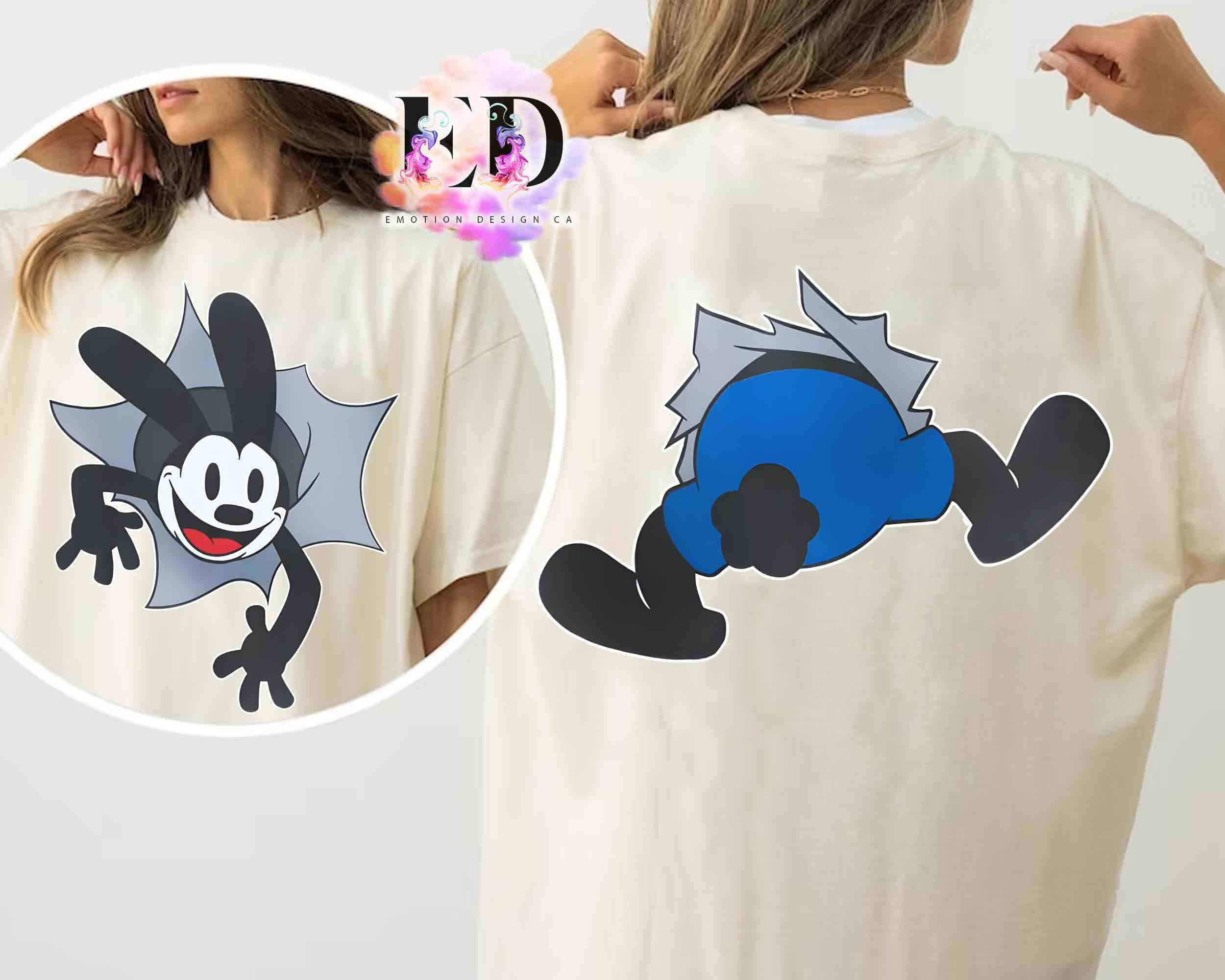 Disney Oswald The Lucky Rabbit Portrait 2 Side T-Shirt, Epic | Inspire ...