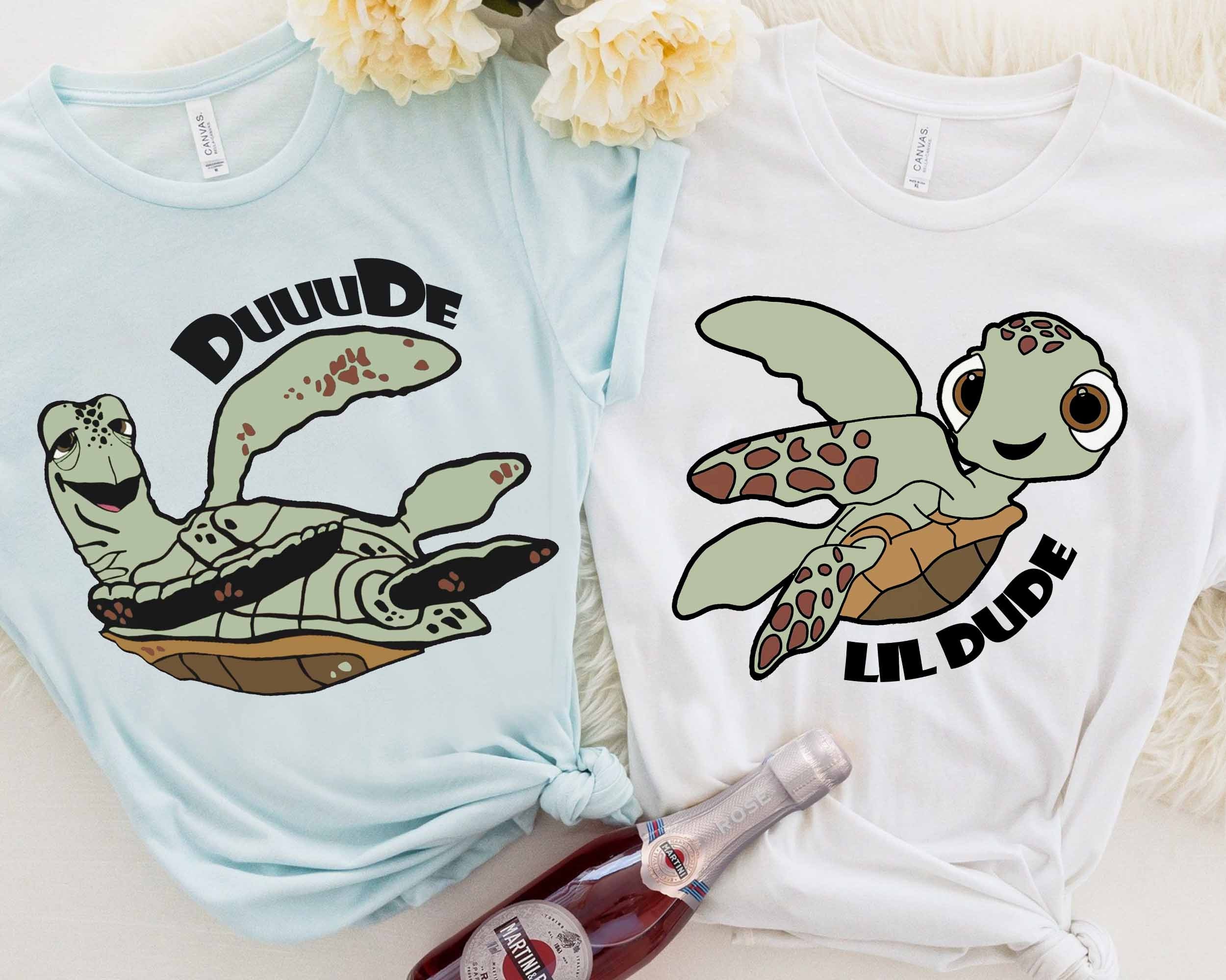 Disney Pixar Finding Nemo Crush, Squirt Dude Lil Dude Father | Inspire ...