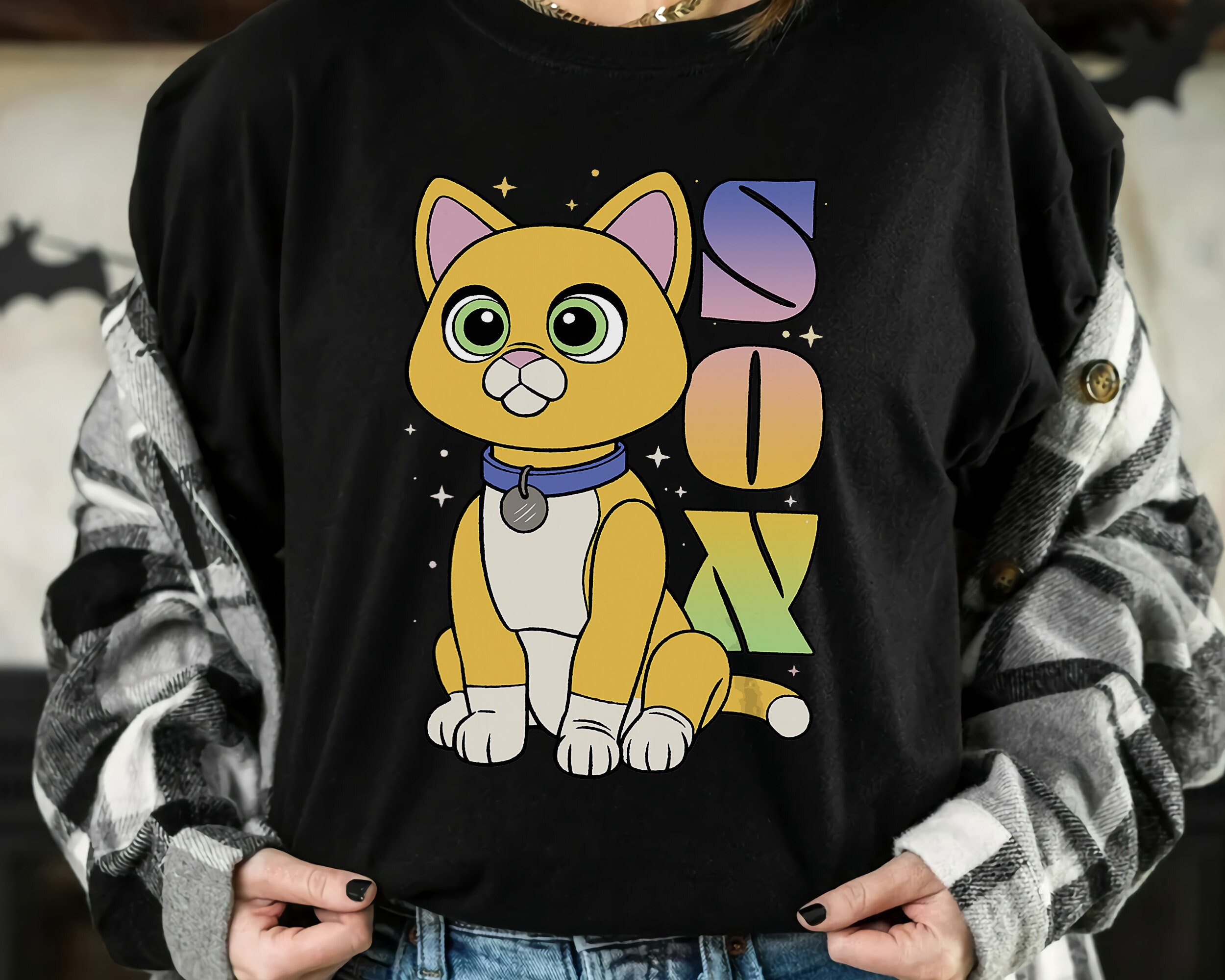 Disney Pixar Lightyear Sox Starry Cat Poster Shirt, Magic Ki | Inspire ...