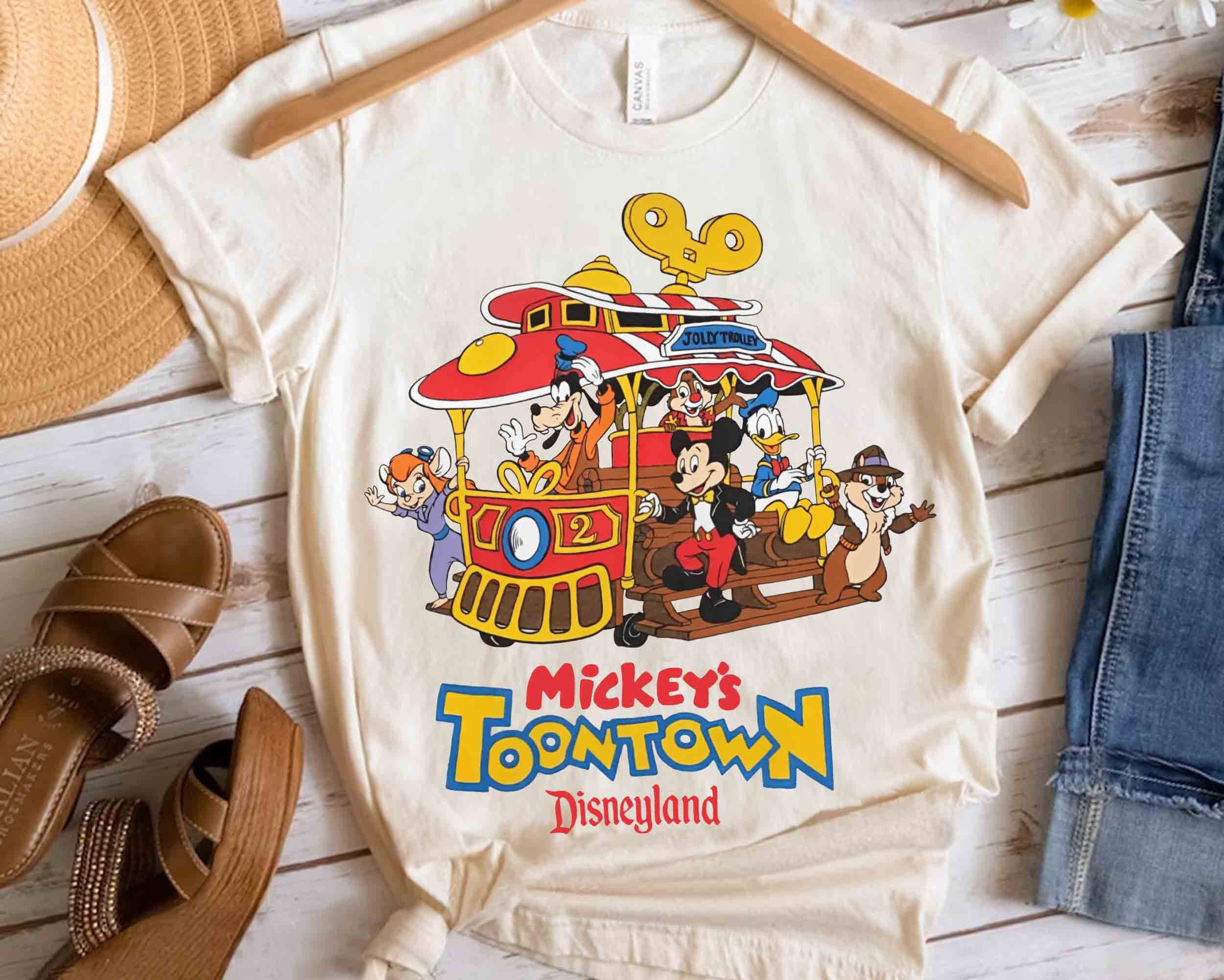 Mickeys Toontown Mickey Mouse And Friends Retro Shirt, WDW D | Inspire ...