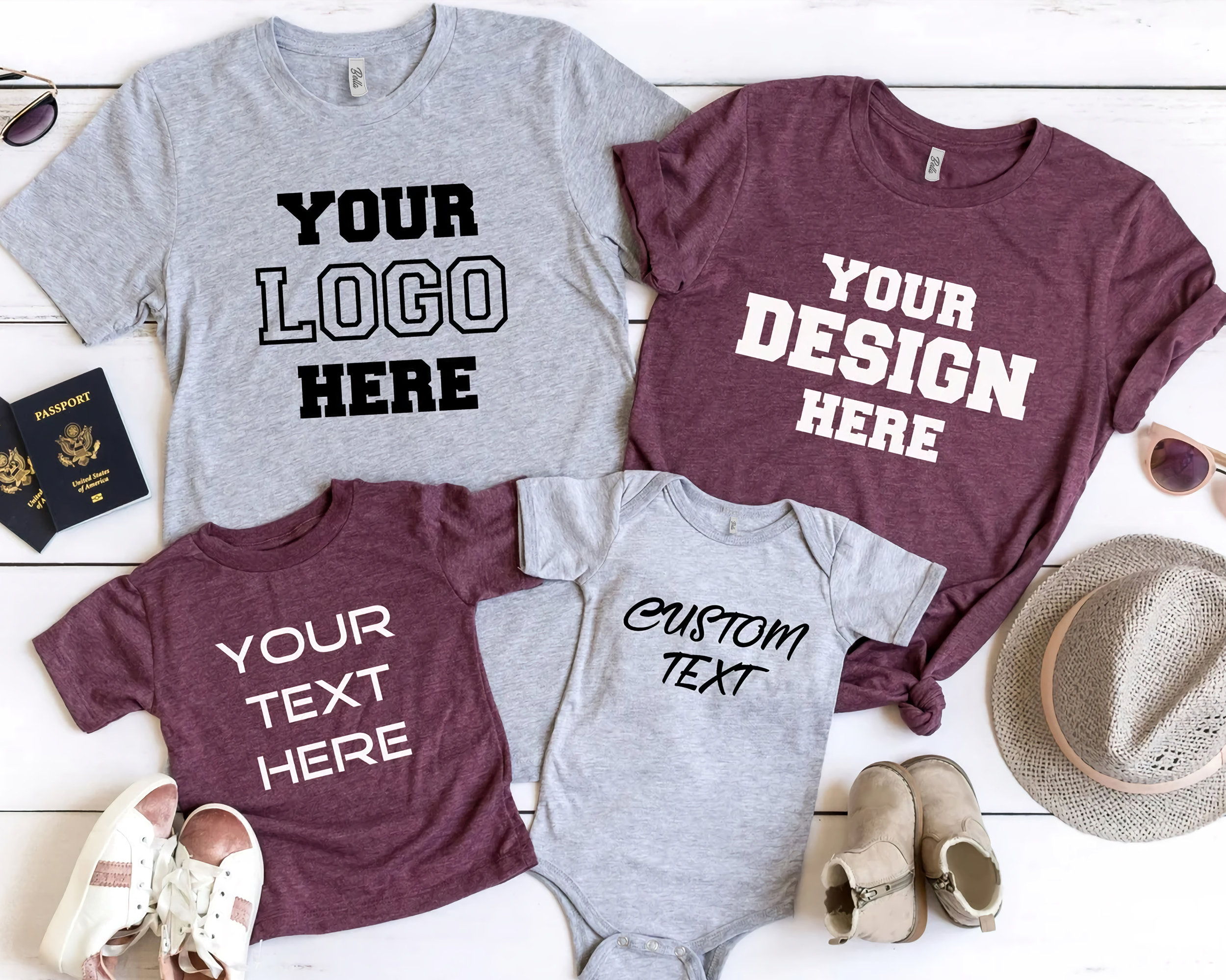 Personalized Family Matching Shirt, Add Your Own Text Here T | Inspire ...