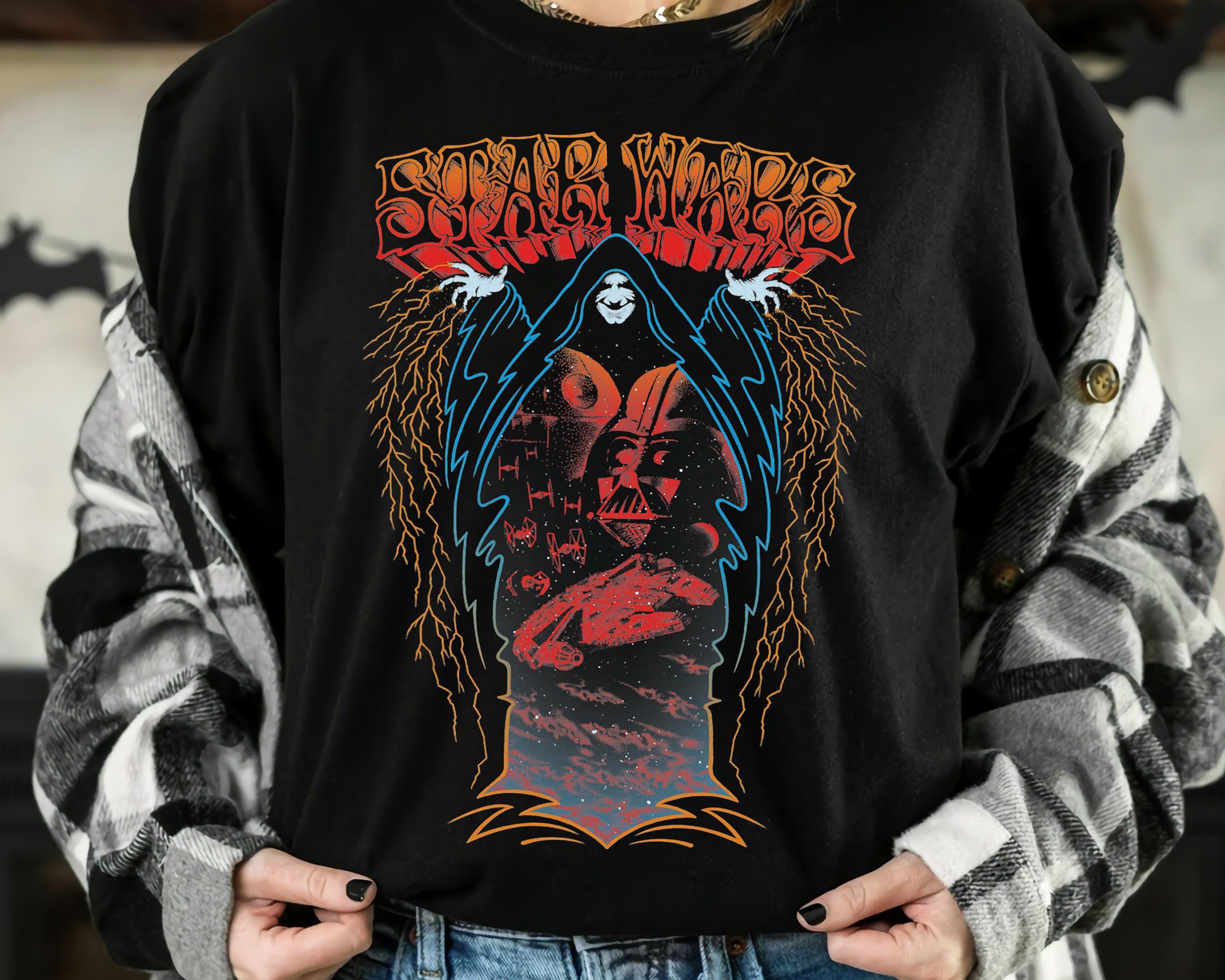 Star Wars Emperor Palpatine Darth Vader Groovy Psychedelic S | Inspire ...