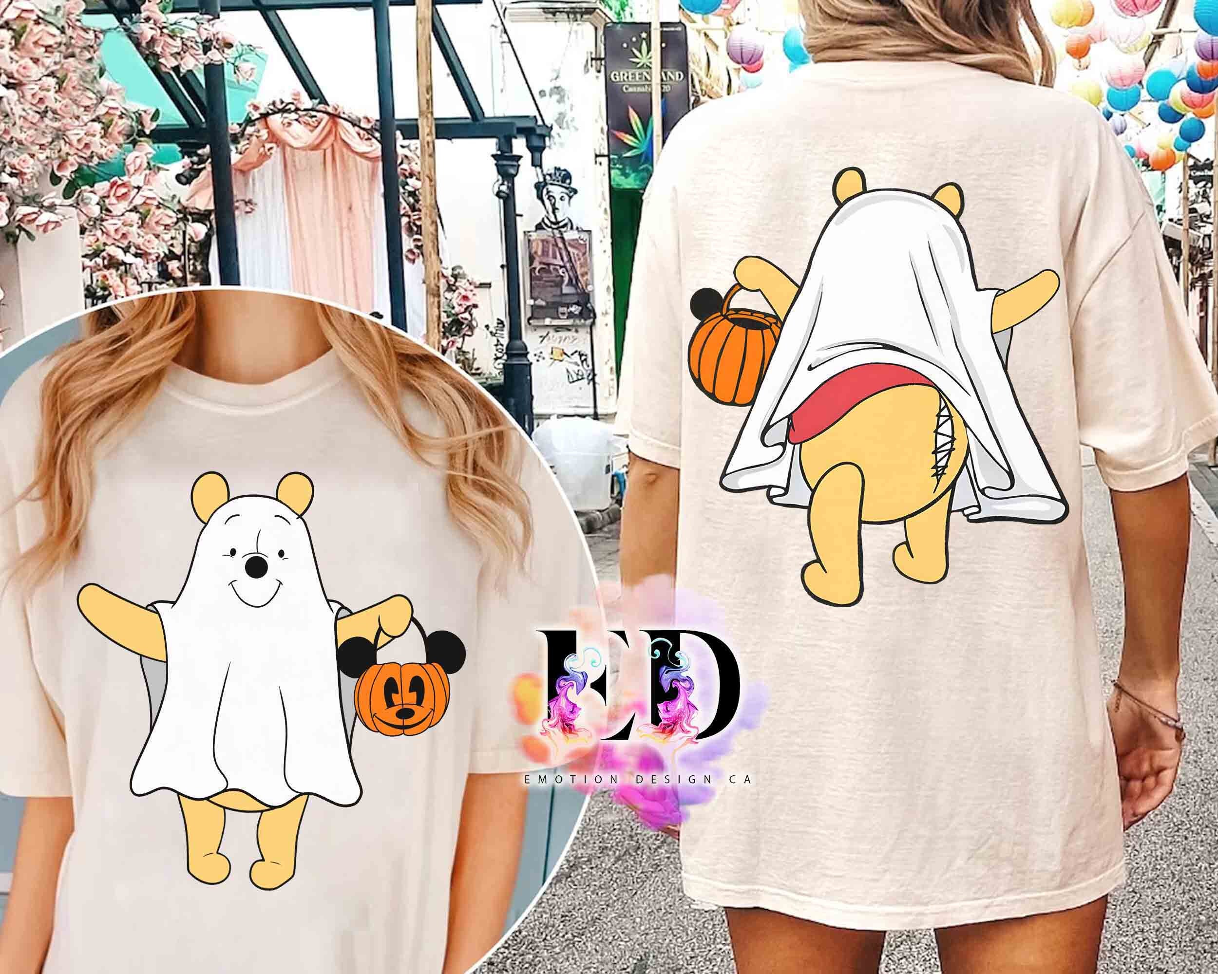 Winnie the Pooh Costume Boo Horror Character Halloween T-shi | Inspire ...