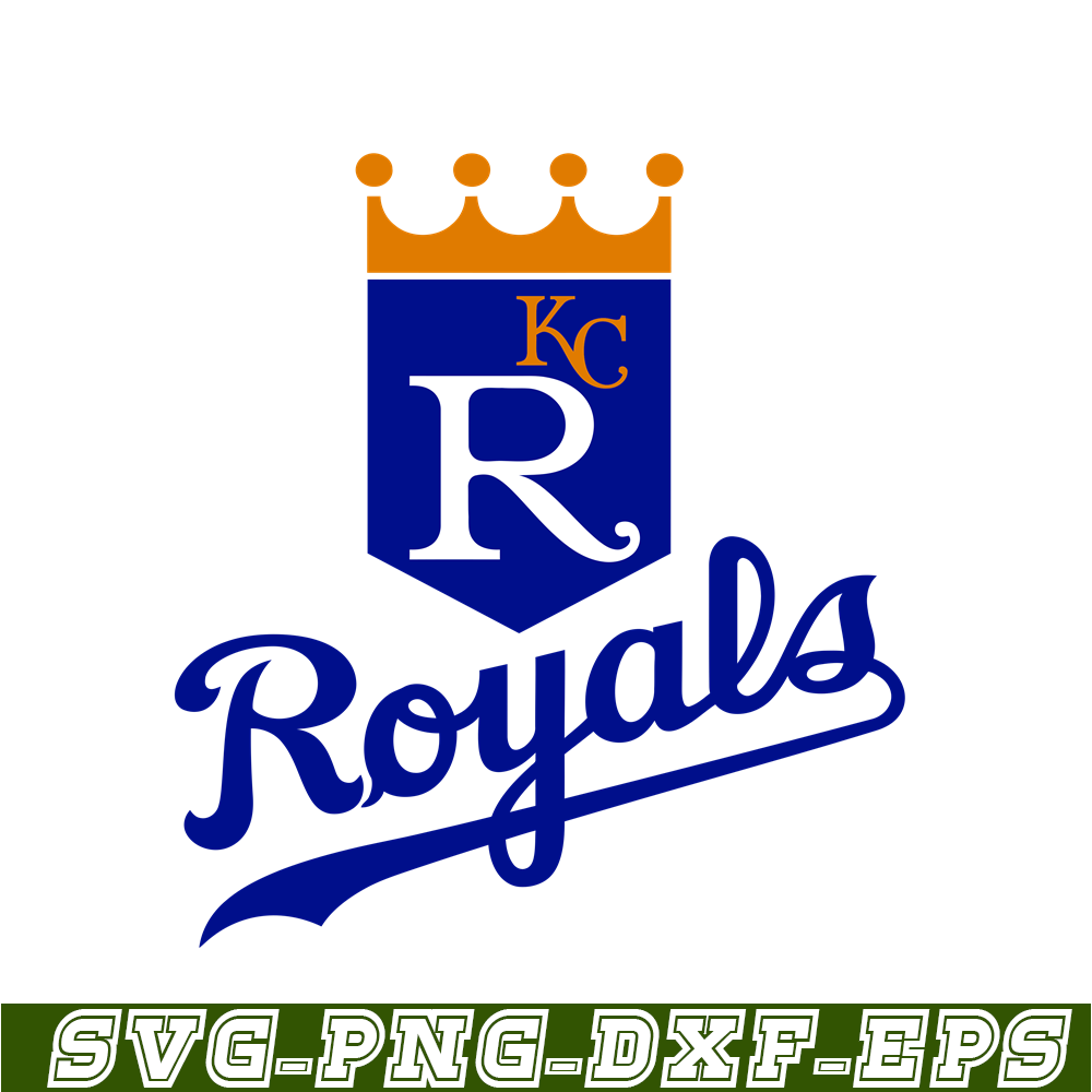 KC Royals Team SVG, Major League Baseball SVG, MLB Lovers SV - Inspire ...