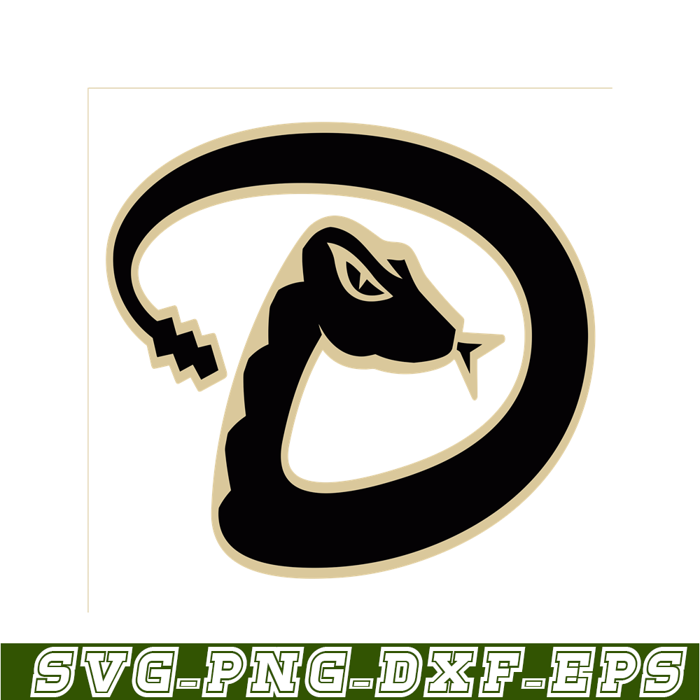 Backs Snake SVG PNG DXF EPS AI, Major League Baseball SVG, M - Inspire ...
