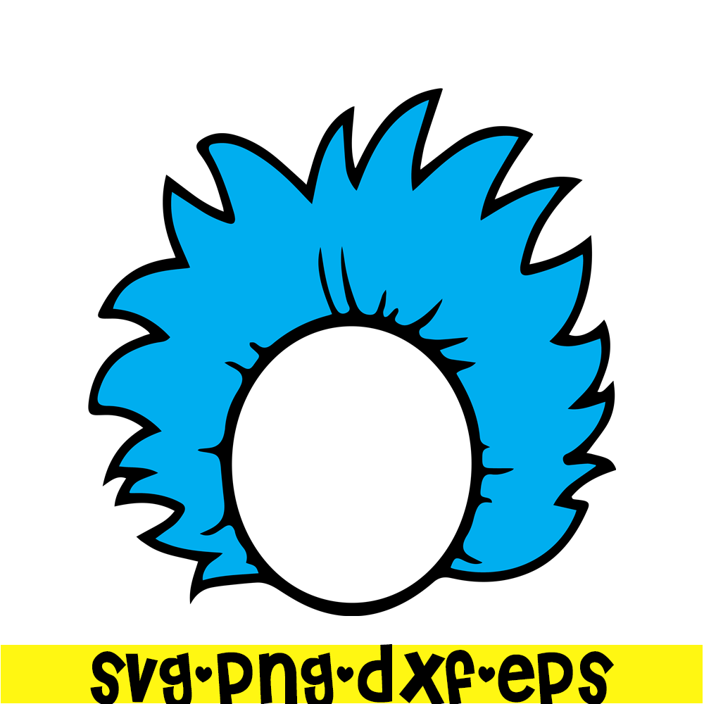 The Thing Monogram SVG, Dr Seuss SVG, Cat in the Hat SVG DS1 - Inspire ...