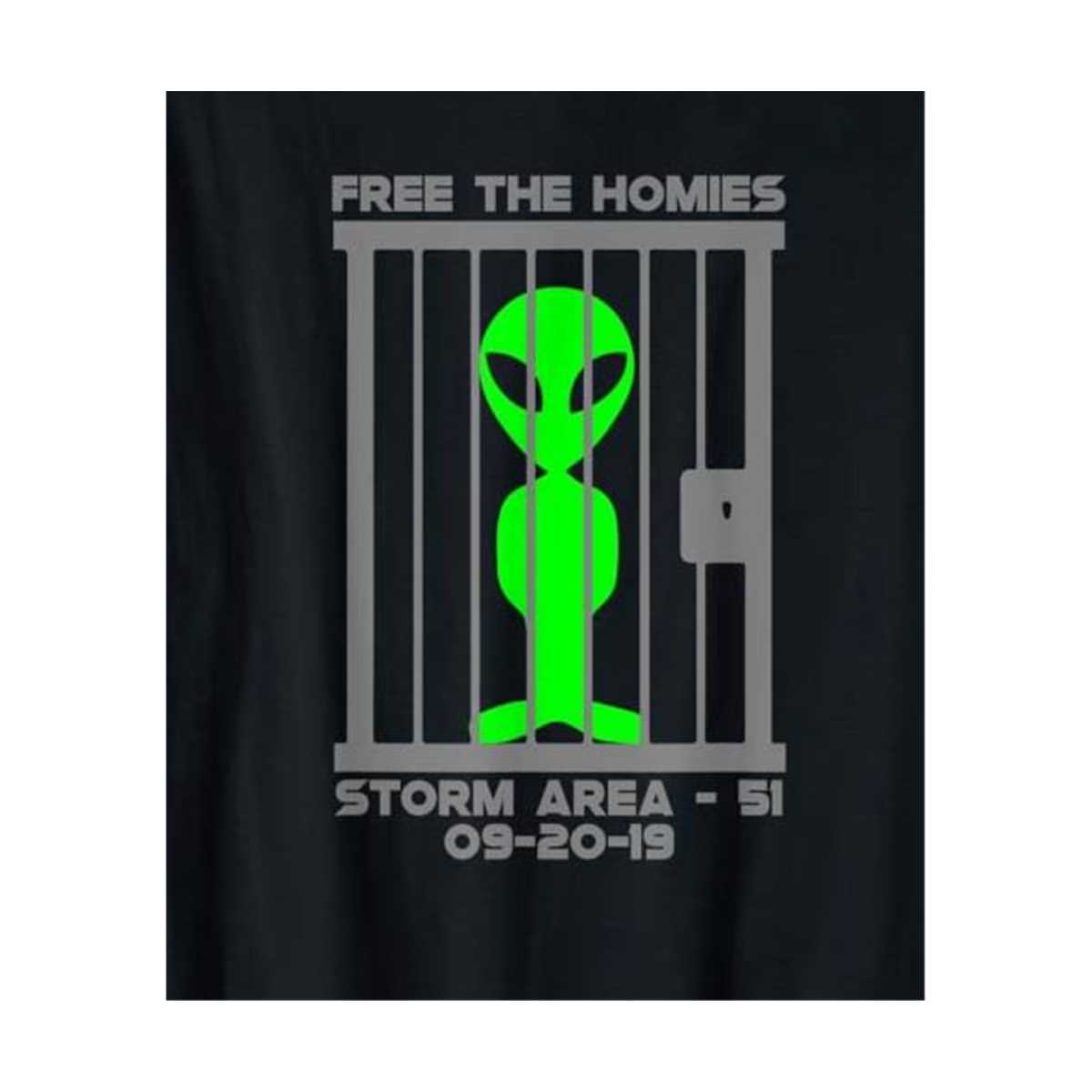 Free The Homies Storm Area 51 Alien In Jail Svg, Trending Sv | Inspire ...