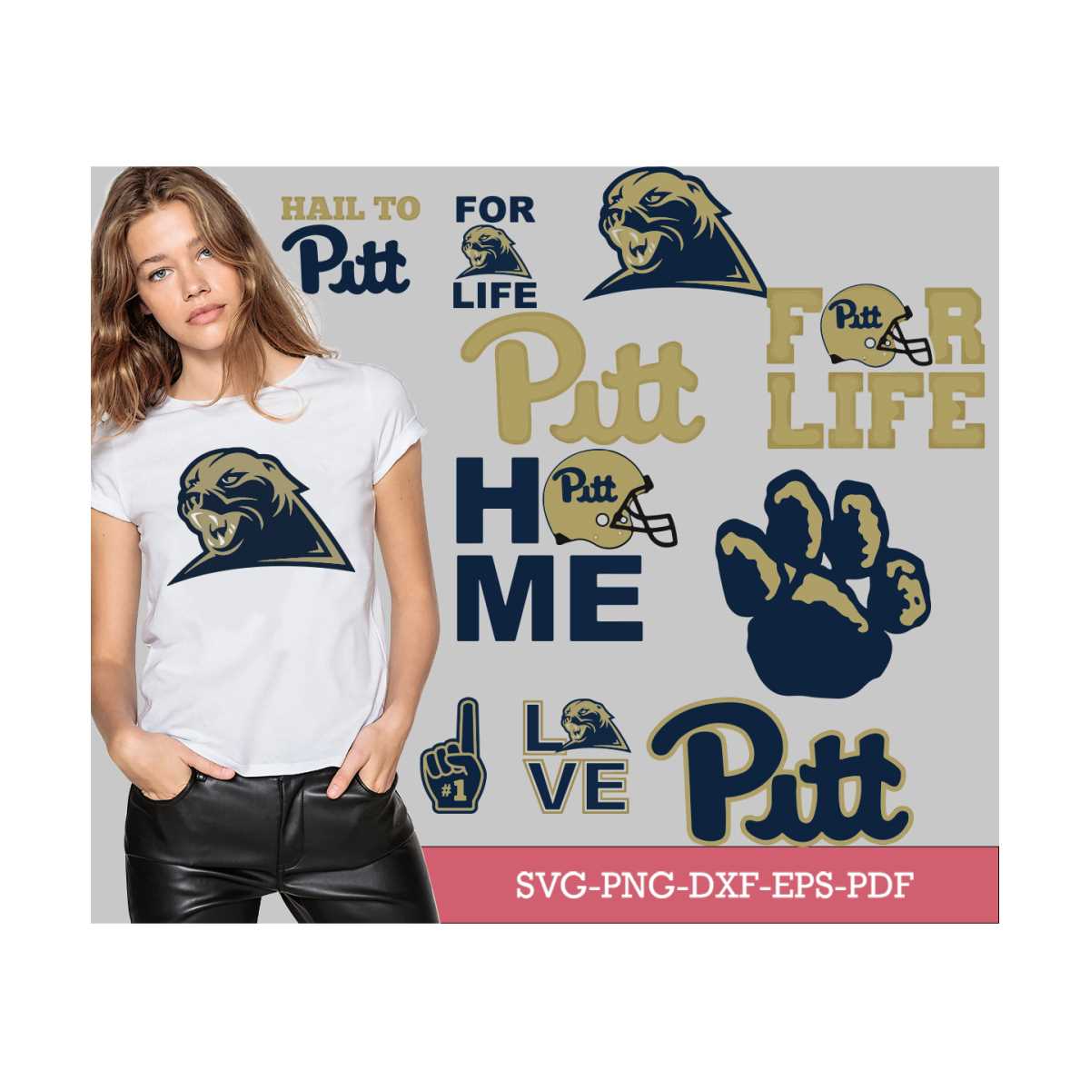 Bundle Hail To Pitt Svg, Bundle Sport Svg, Hail To Pitt Svg, | Inspire ...