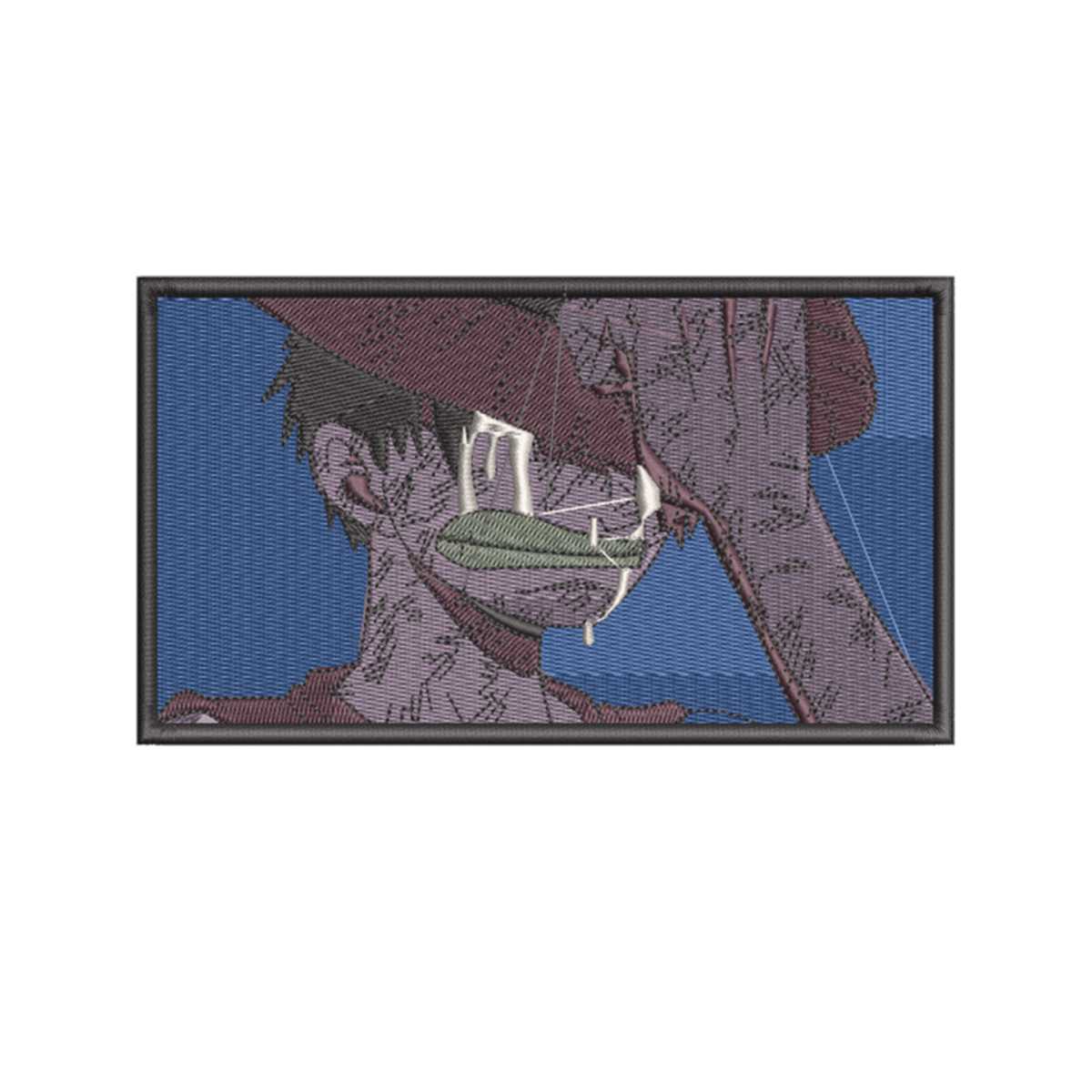 Luffy Crying Box Embroidery Design Download File Anime One P | Inspire ...